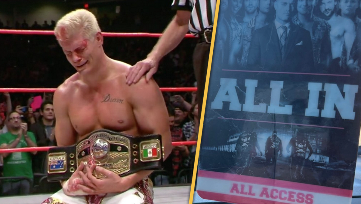 WWE's Cody Rhodes Reminisces on ALL IN