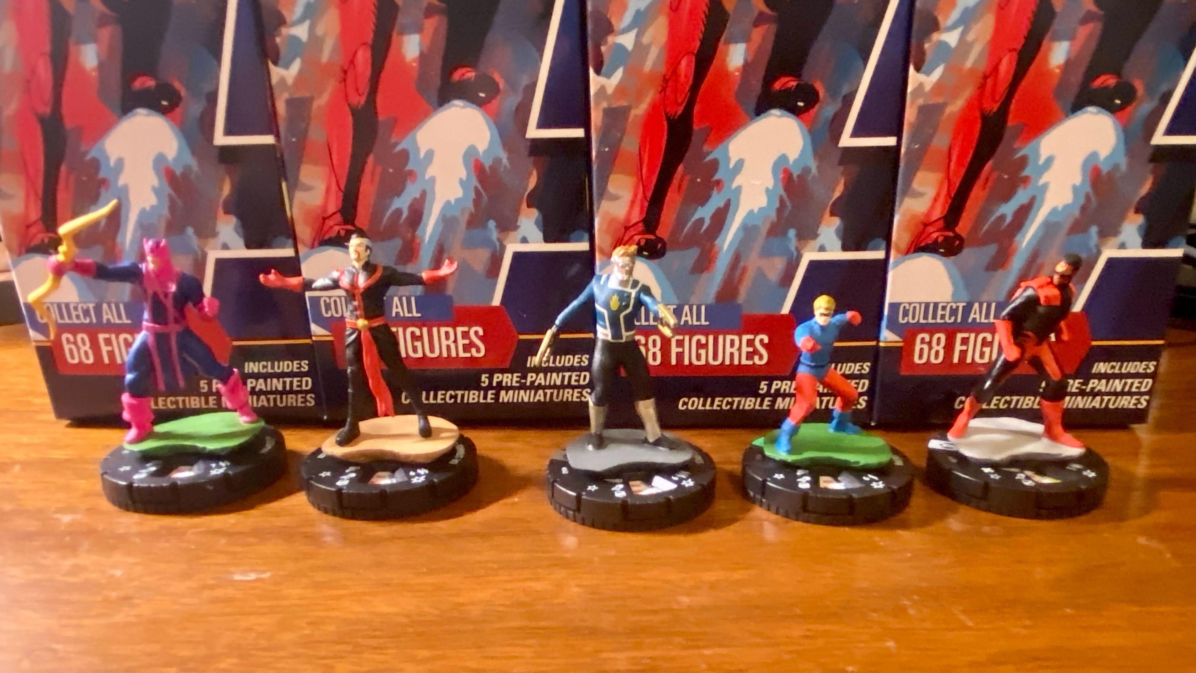 Marvel HeroClix: Avengers Forever and X-Men Hellfire Gala Premium Set ...