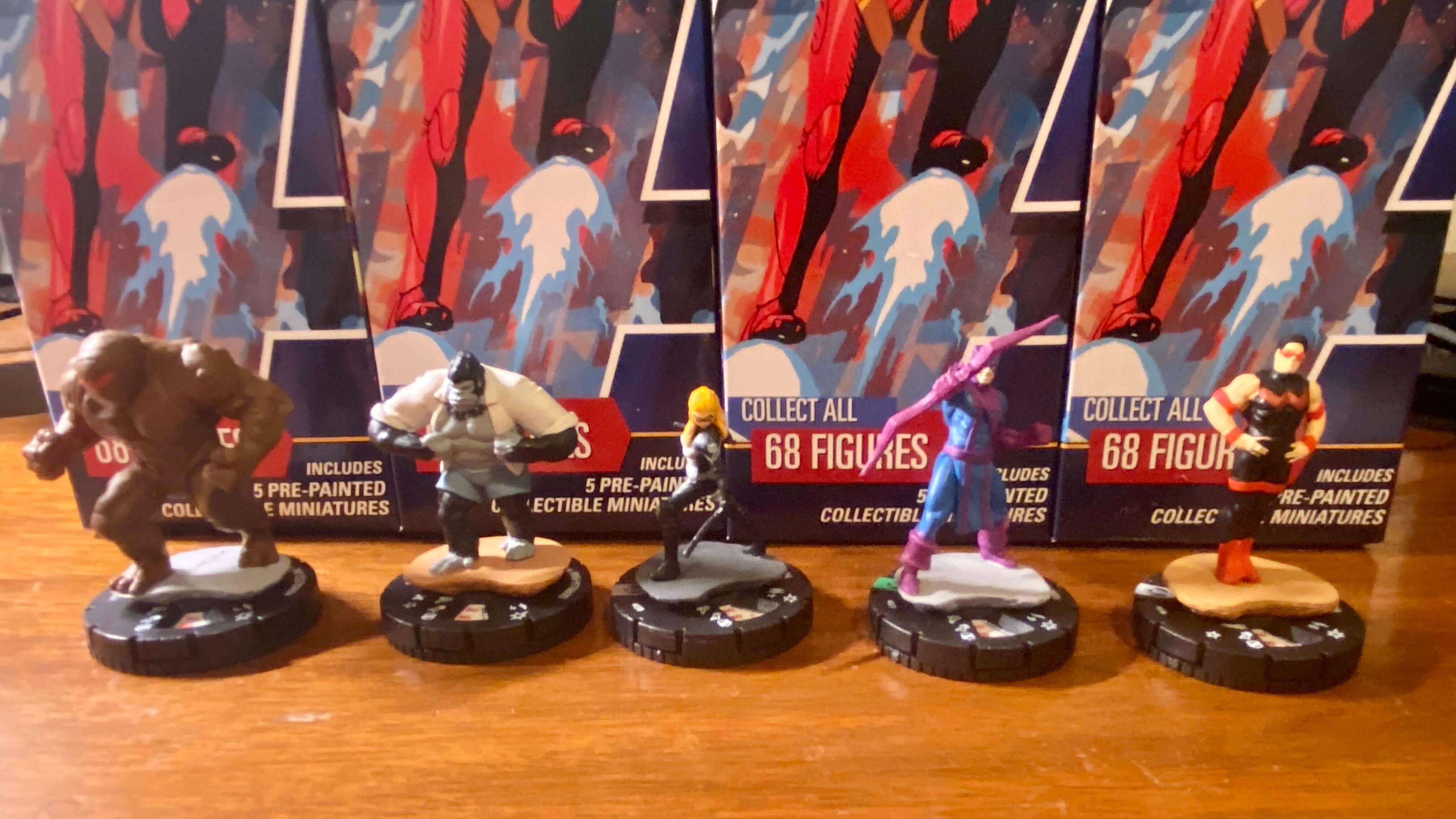 Marvel HeroClix: Avengers Forever and X-Men Hellfire Gala Premium Set ...