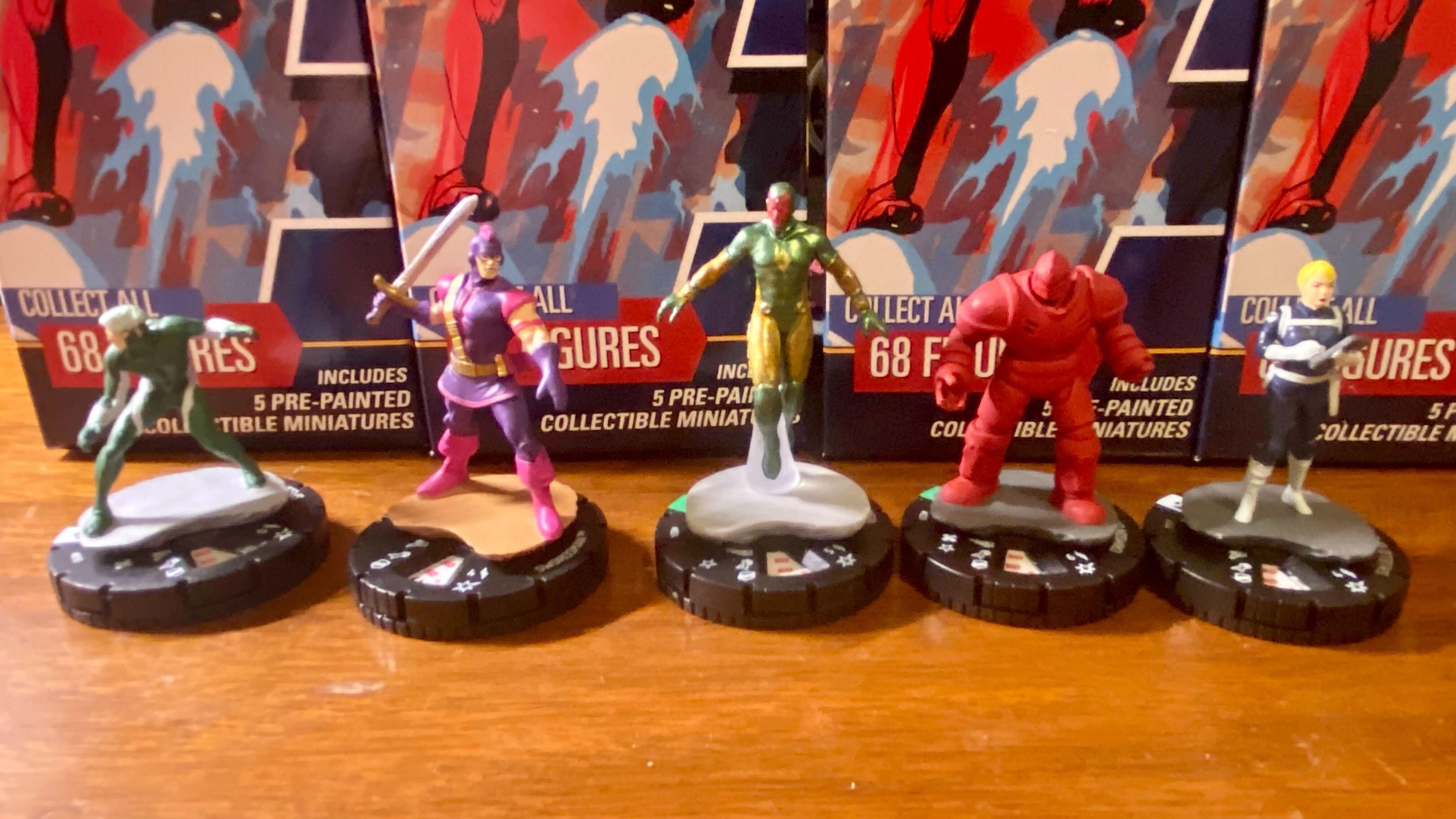 Marvel HeroClix: Avengers Forever and X-Men Hellfire Gala Premium Set ...