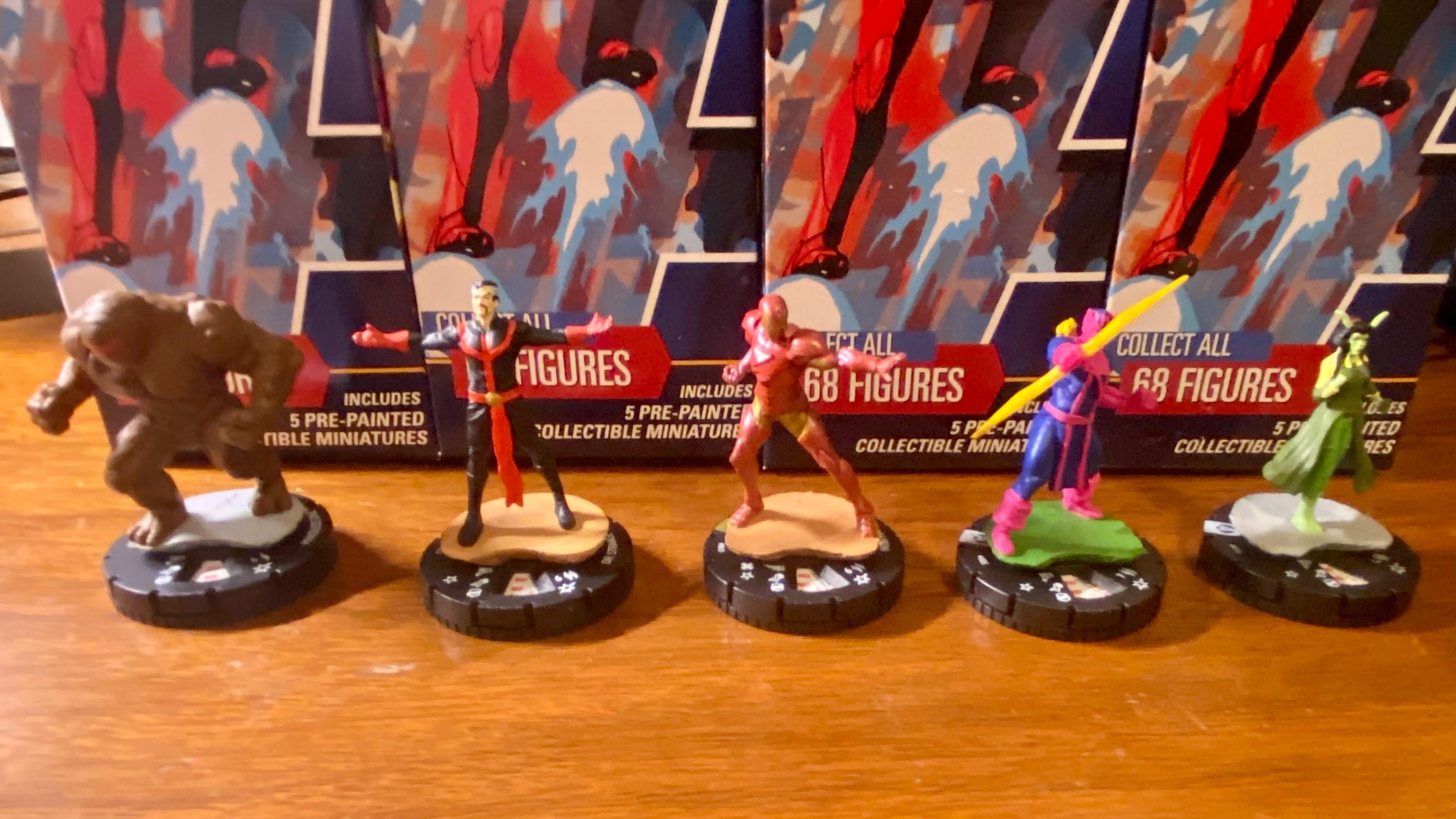 Marvel HeroClix: Avengers Forever and X-Men Hellfire Gala Premium Set ...