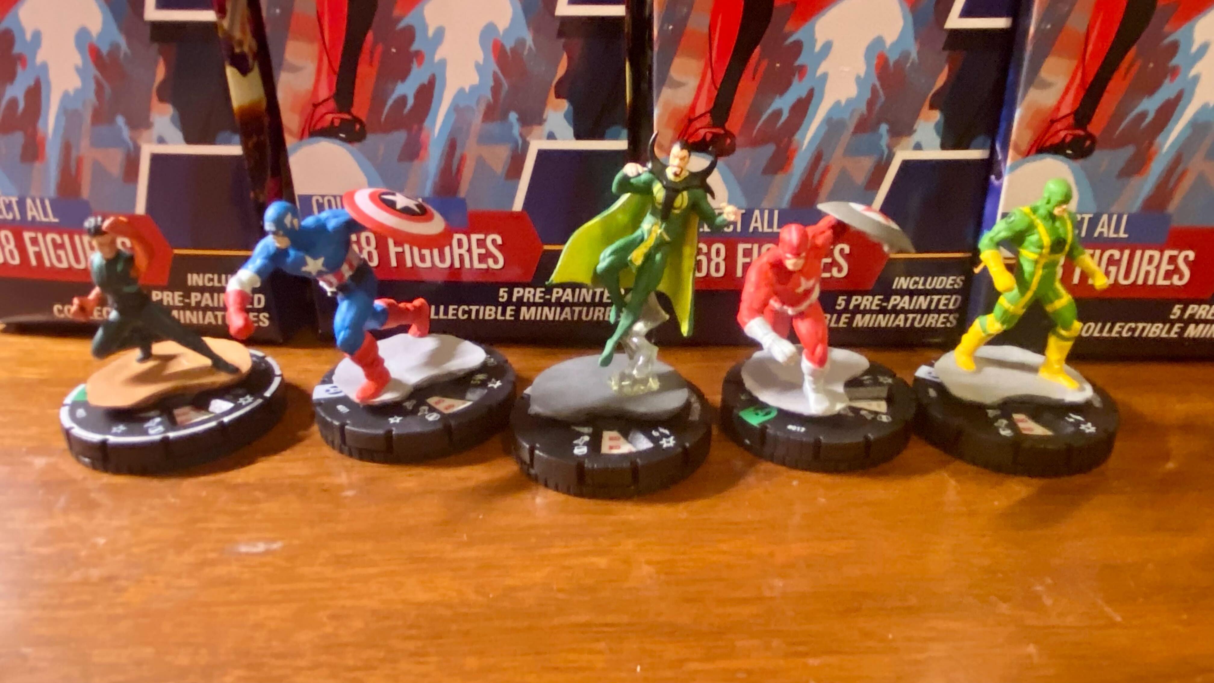 Marvel HeroClix: Avengers Forever and X-Men Hellfire Gala Premium Set ...