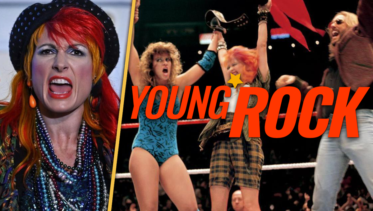 Dwayne Johnson Shares First Look of Becky Lynch as Cyndi Lauper in ...