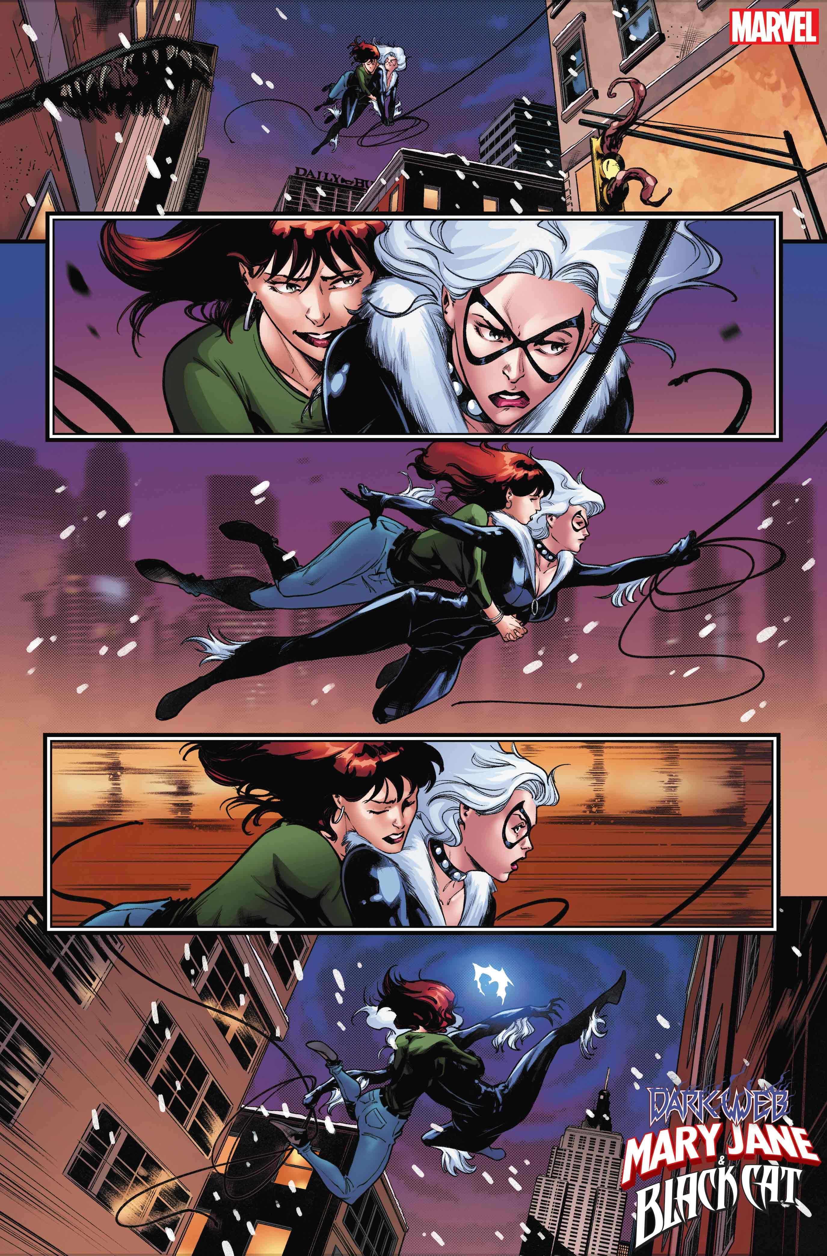 Jed MacKay Sends Mary Jane and Black Cat to Limbo in Dark Web First ...