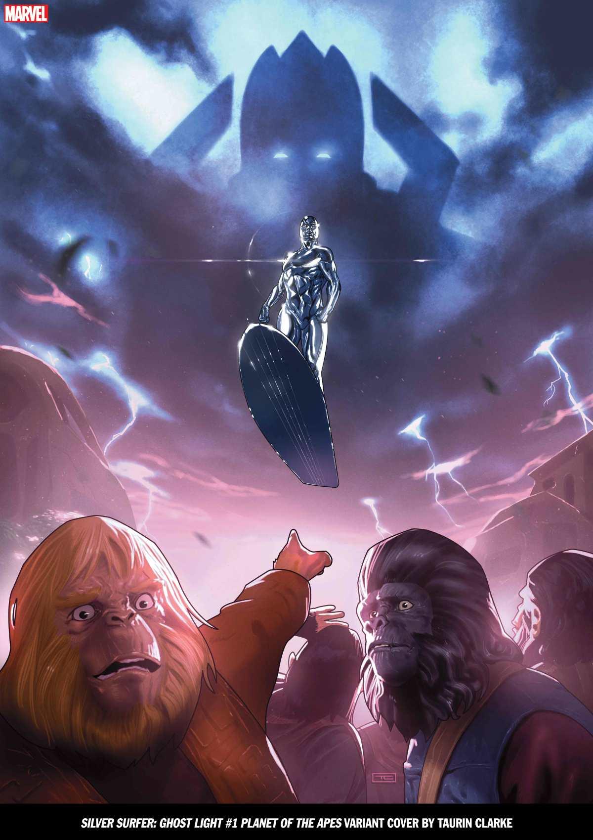 Marvel and Planet of the Apes Crossover Covers Revealed