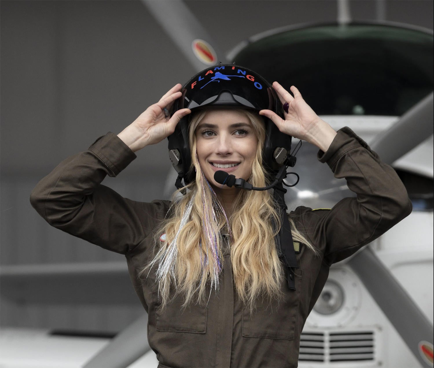 Emma Roberts in Space Cadet First Look Released by Prime Video