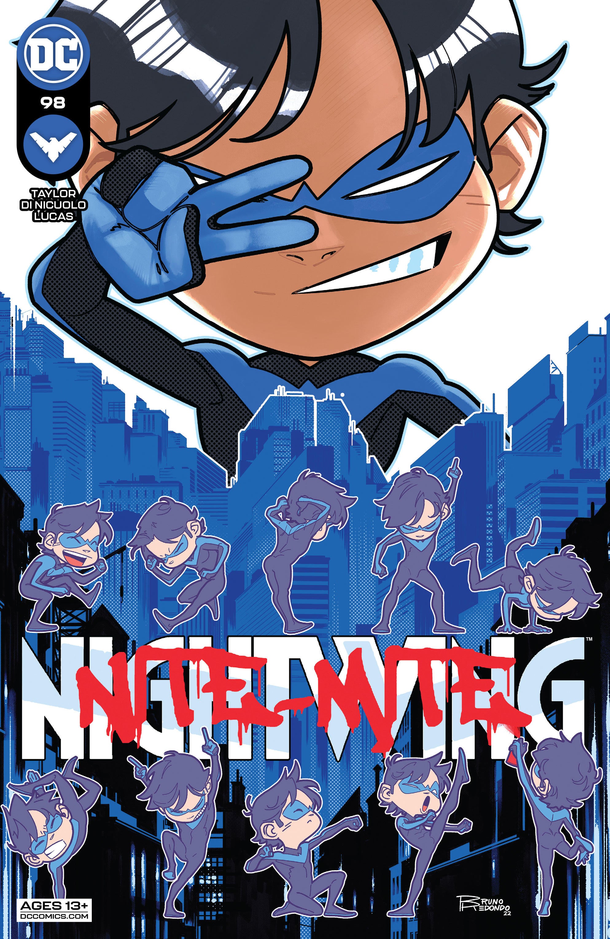 Nightwing Teams Up With His Very Own Bat-Mite