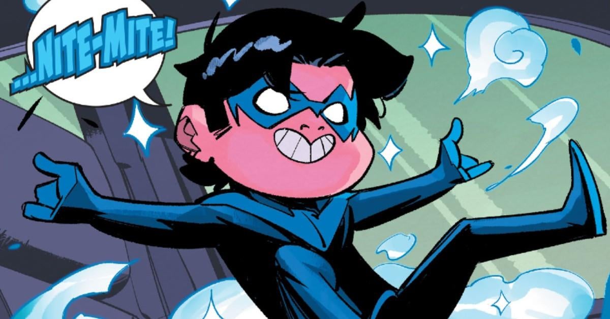 Nightwing Teams Up With His Very Own Bat-Mite