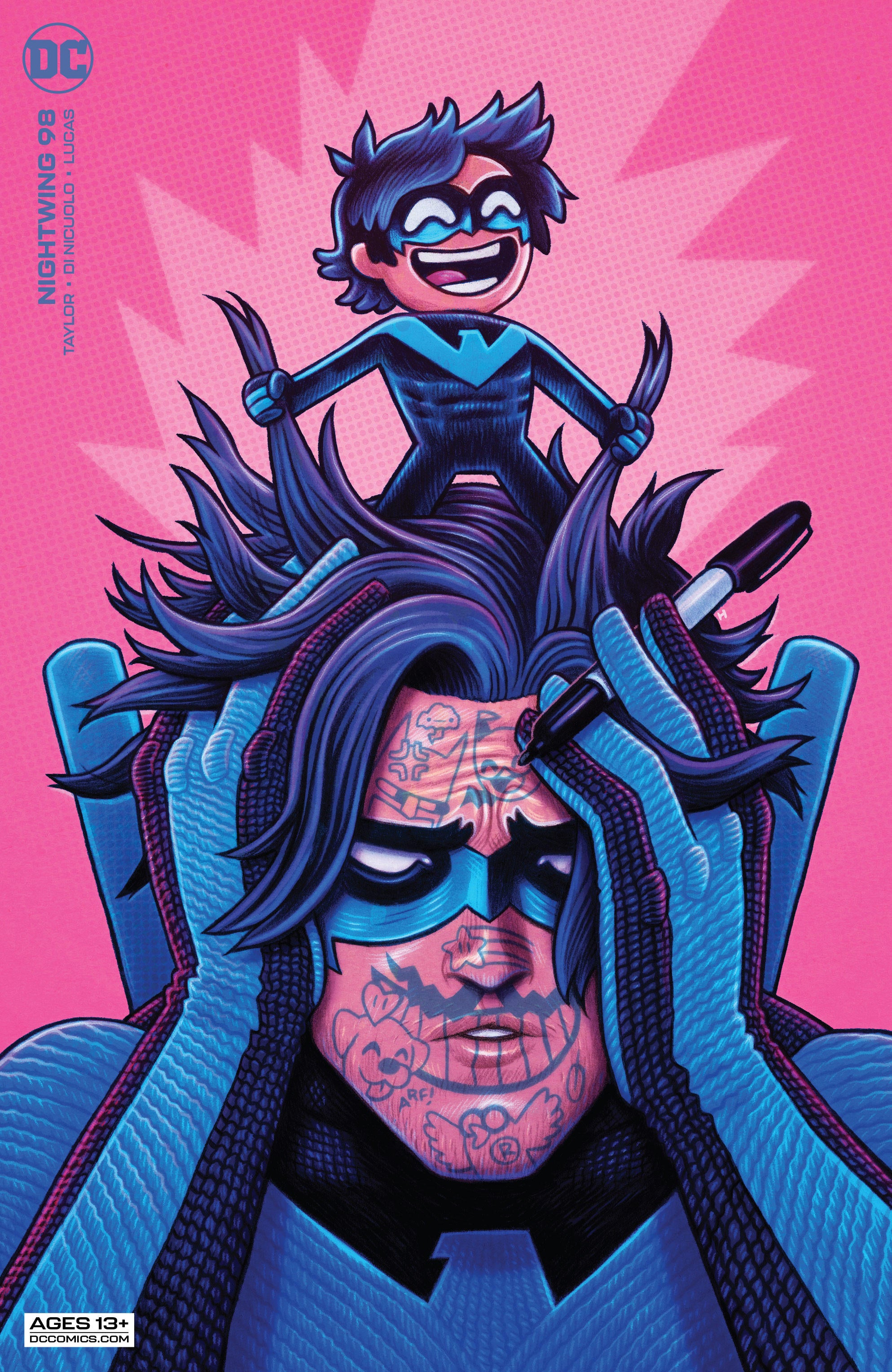 Nightwing Teams Up With His Very Own Bat-Mite