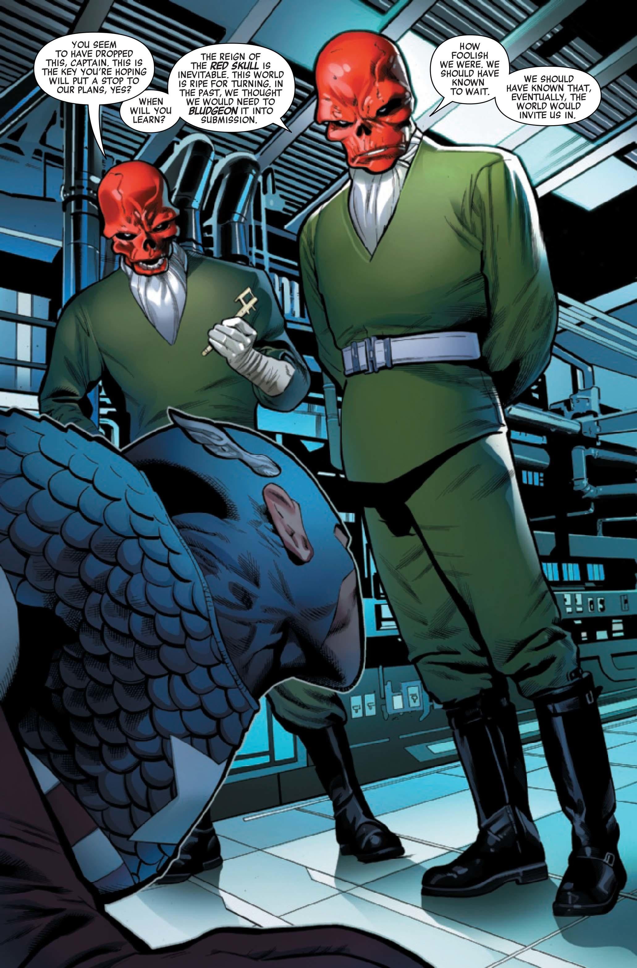 The Avengers Battle an Army of Red Skulls In New Marvel Preview