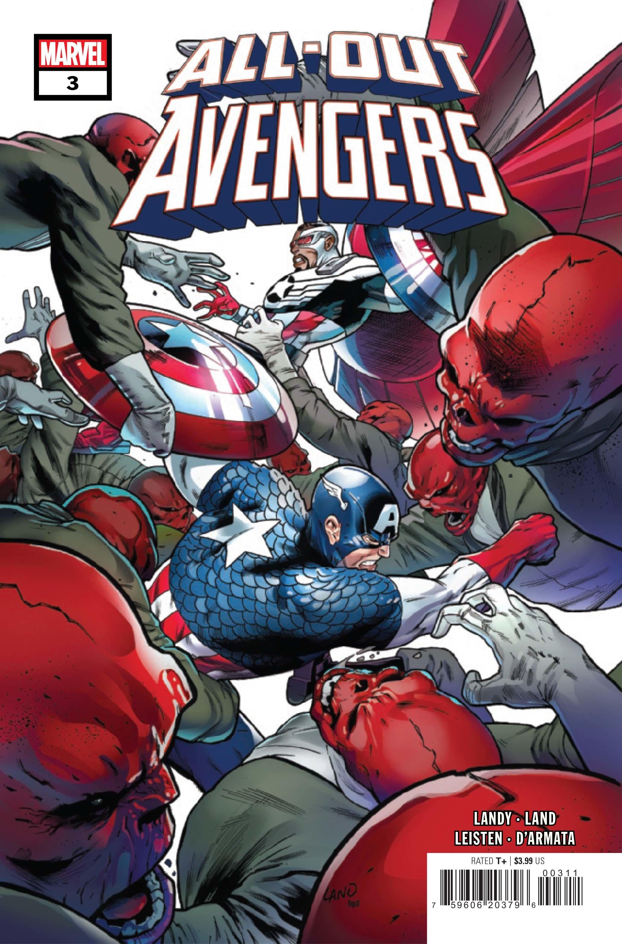 The Avengers Battle an Army of Red Skulls In New Marvel Preview