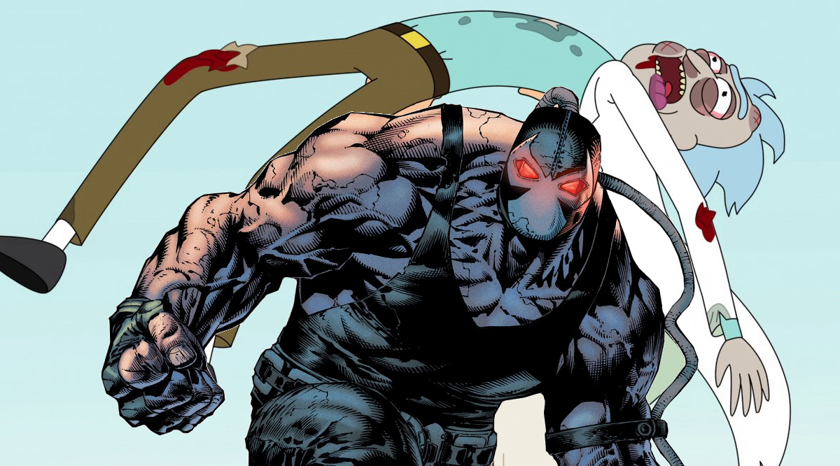 Rick and Morty Drops Easter Egg For Batman's Bane