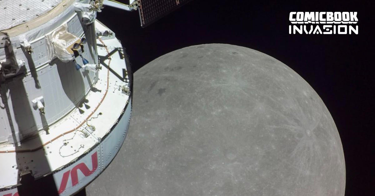 NASA Releases Image of Far Side of Moon as Orion Passes By
