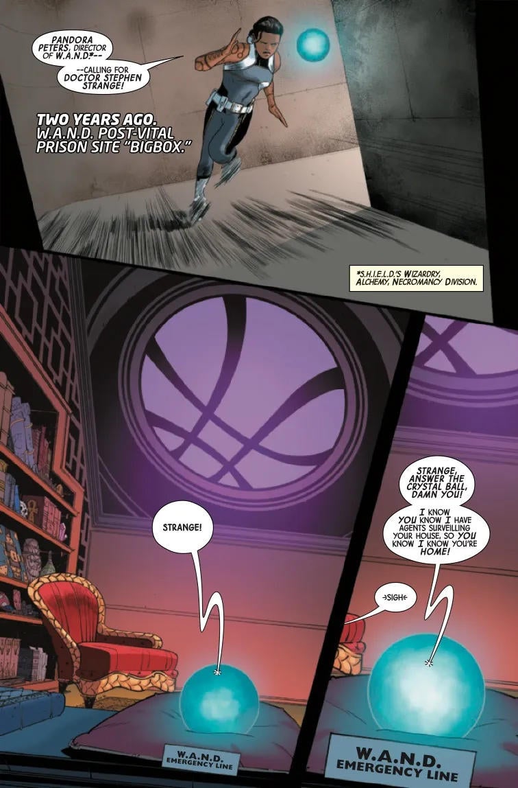 Doctor Strange Returns as Sorcerer Supreme of Death in New Marvel Preview