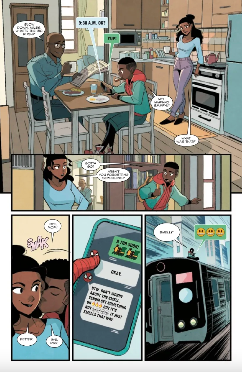 Peter Parker and Miles Morales Team Up in Spider-Men: Double Trouble Preview