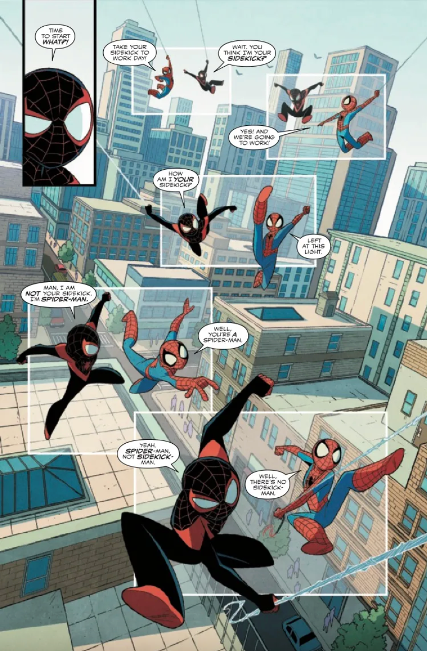 Peter Parker and Miles Morales Team Up in Spider-Men: Double Trouble ...