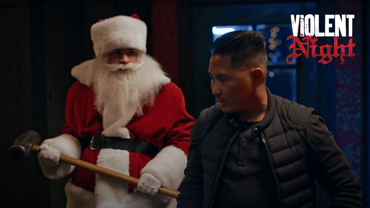 Violent Night Featurette Spotlights Santa's Combat Training for Action ...