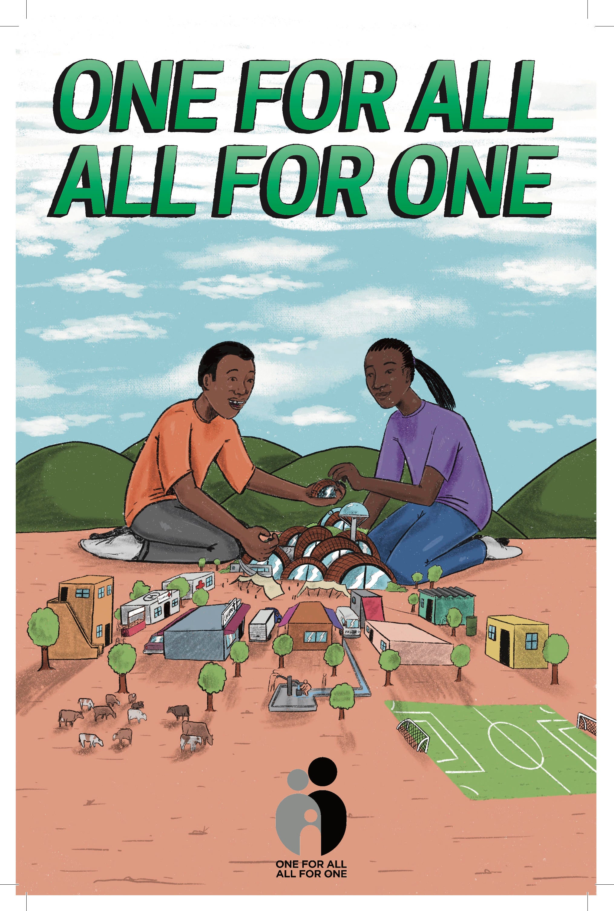 Take A Look Inside One For All, All For One, a Vaccine Information Comic