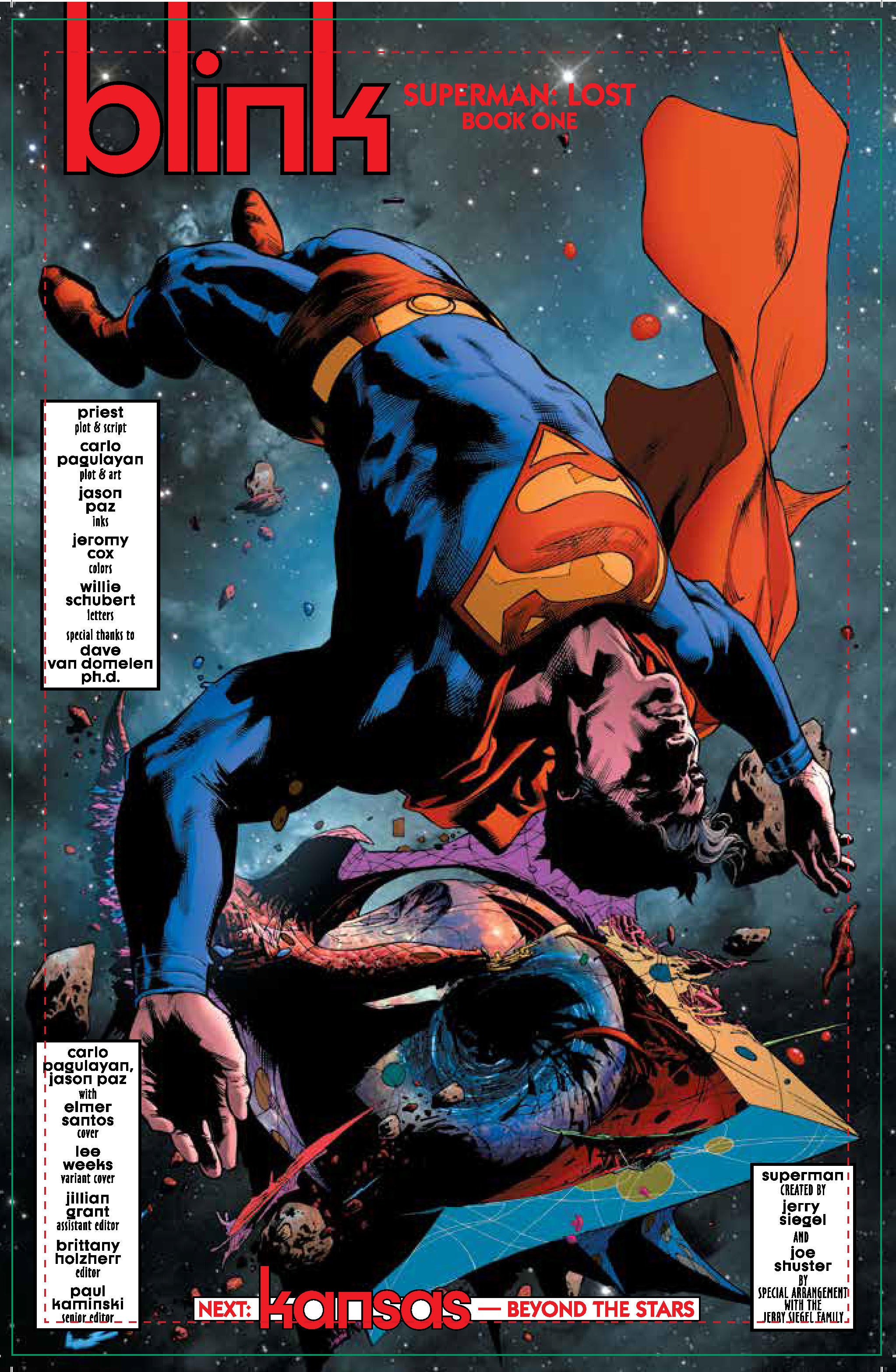 Superman: Lost Miniseries Announced by DC