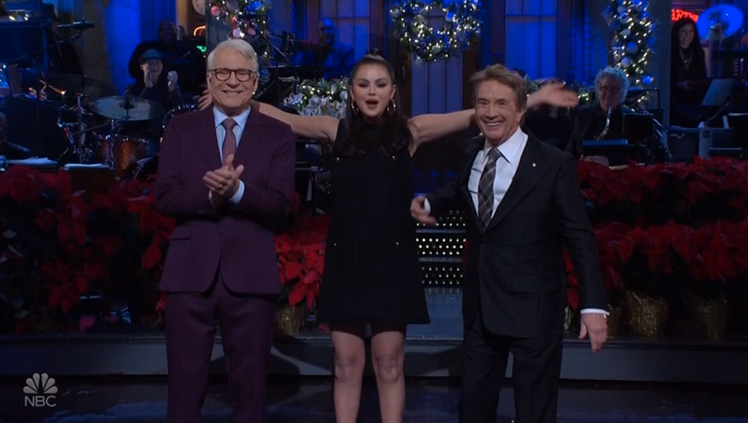 SNL: Selena Gomez Makes Surprise Appearance During Steve Martin, Martin ...