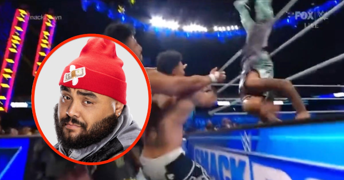 WWE's Top Dolla Updates His Condition After Botched 'SmackDown' Dive