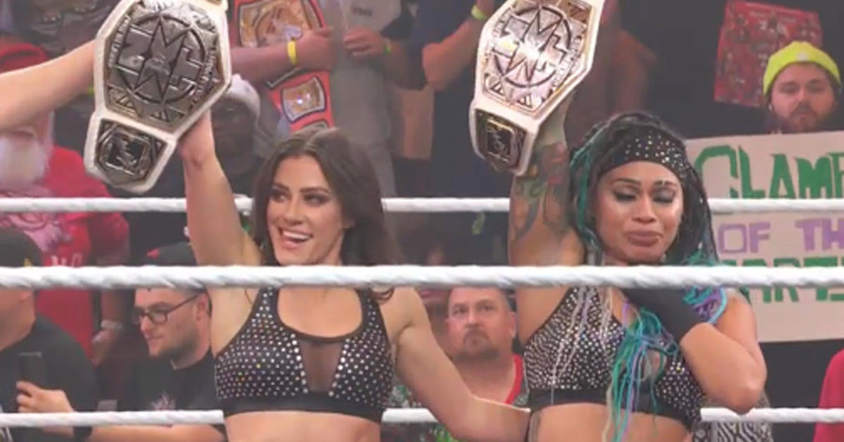 WWE's Kayden Carter and Katana Chance Retain NXT Women's Tag Team ...