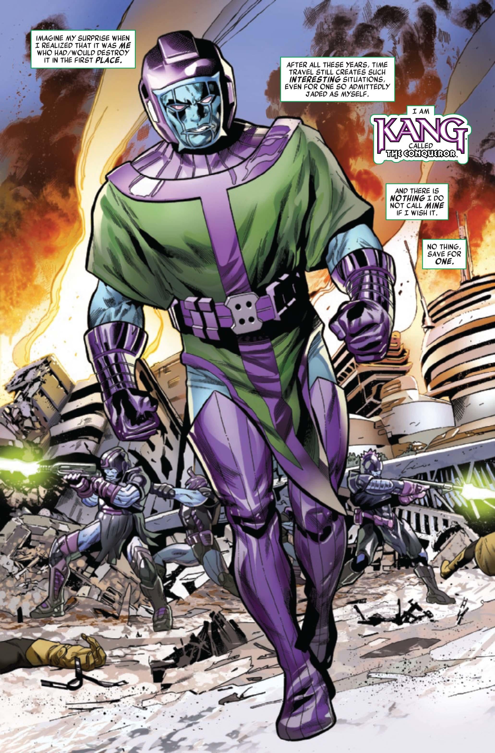 Kang the Conqueror Returns to Tease Marvel's Big Events for 2023 ...