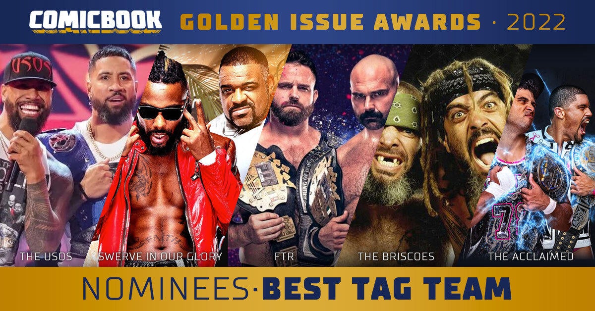 The 2022 ComicBook.com Golden Issue Awards Nominees for Wrestling