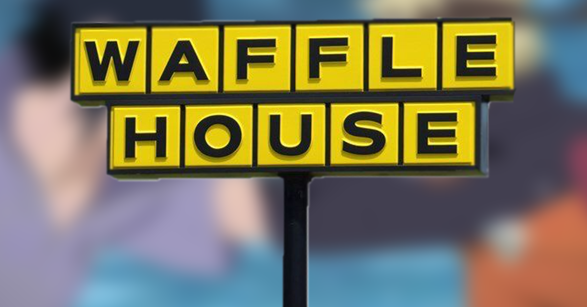 Waffle House's Viral Fight Just Got the Best Anime Makeover