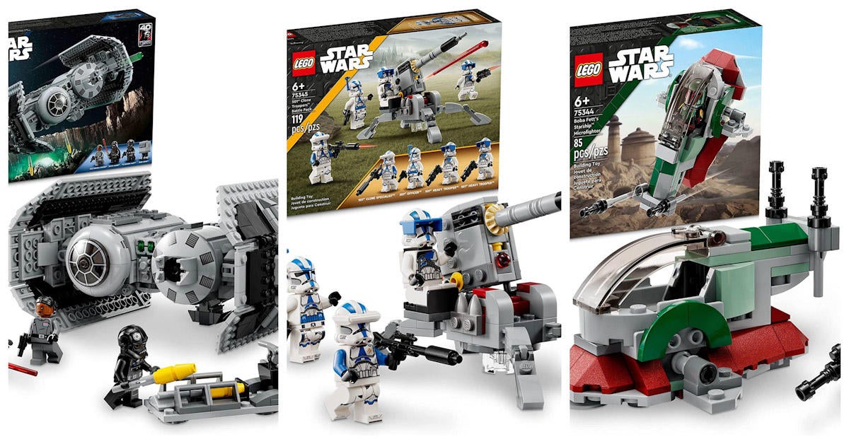 New Star Wars LEGO Sets Get Deals on Amazon