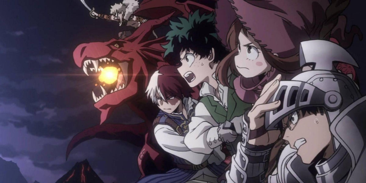 My Hero Academia Art Brings the Anime's Fantasy AU to Life