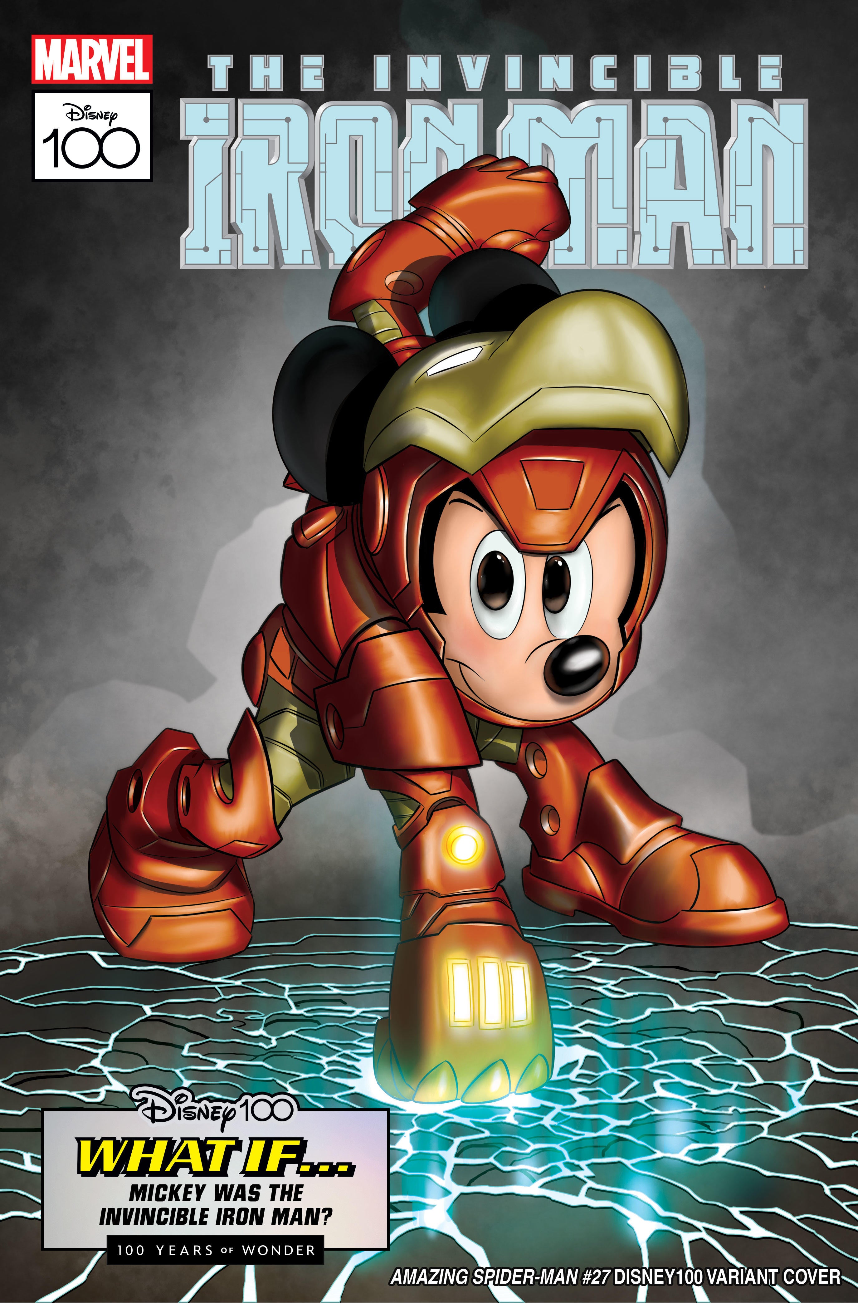 Mickey Mouse Assembles the Avengers in Disney 100th Anniversary Variant ...