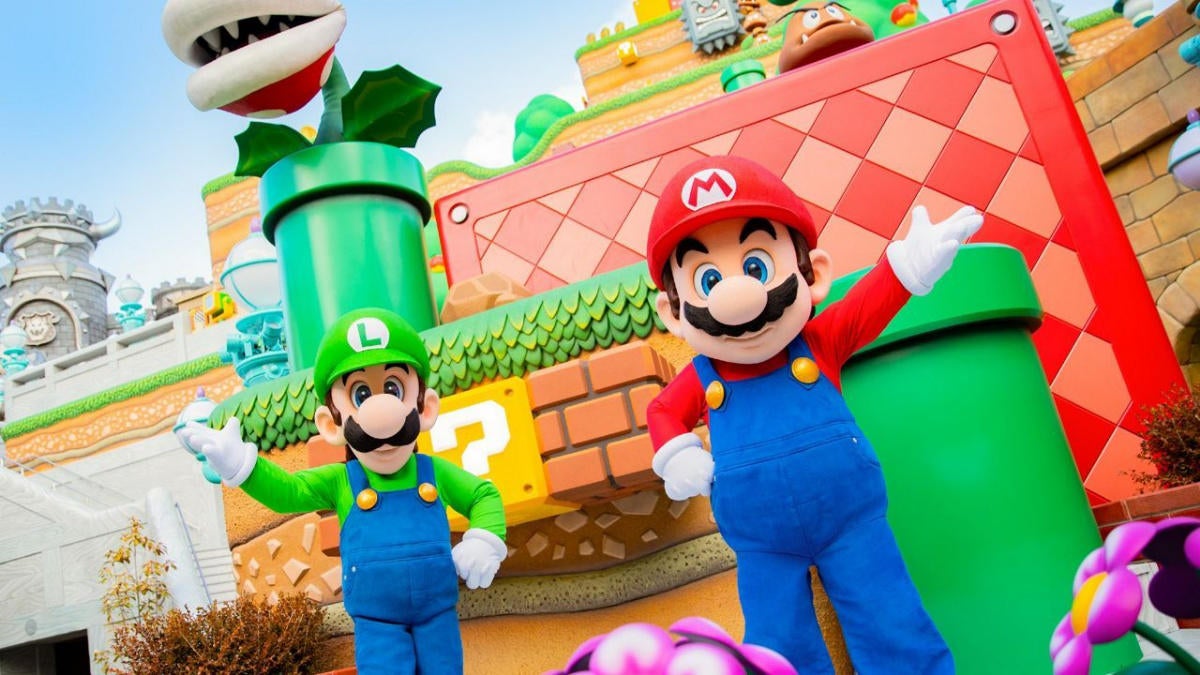Super Nintendo World Videos Reveal First Look at Mario and Luigi ...