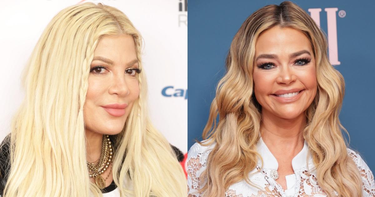 Tori Spelling Spent 400 On Denise Richards Onlyfans In 2 Days