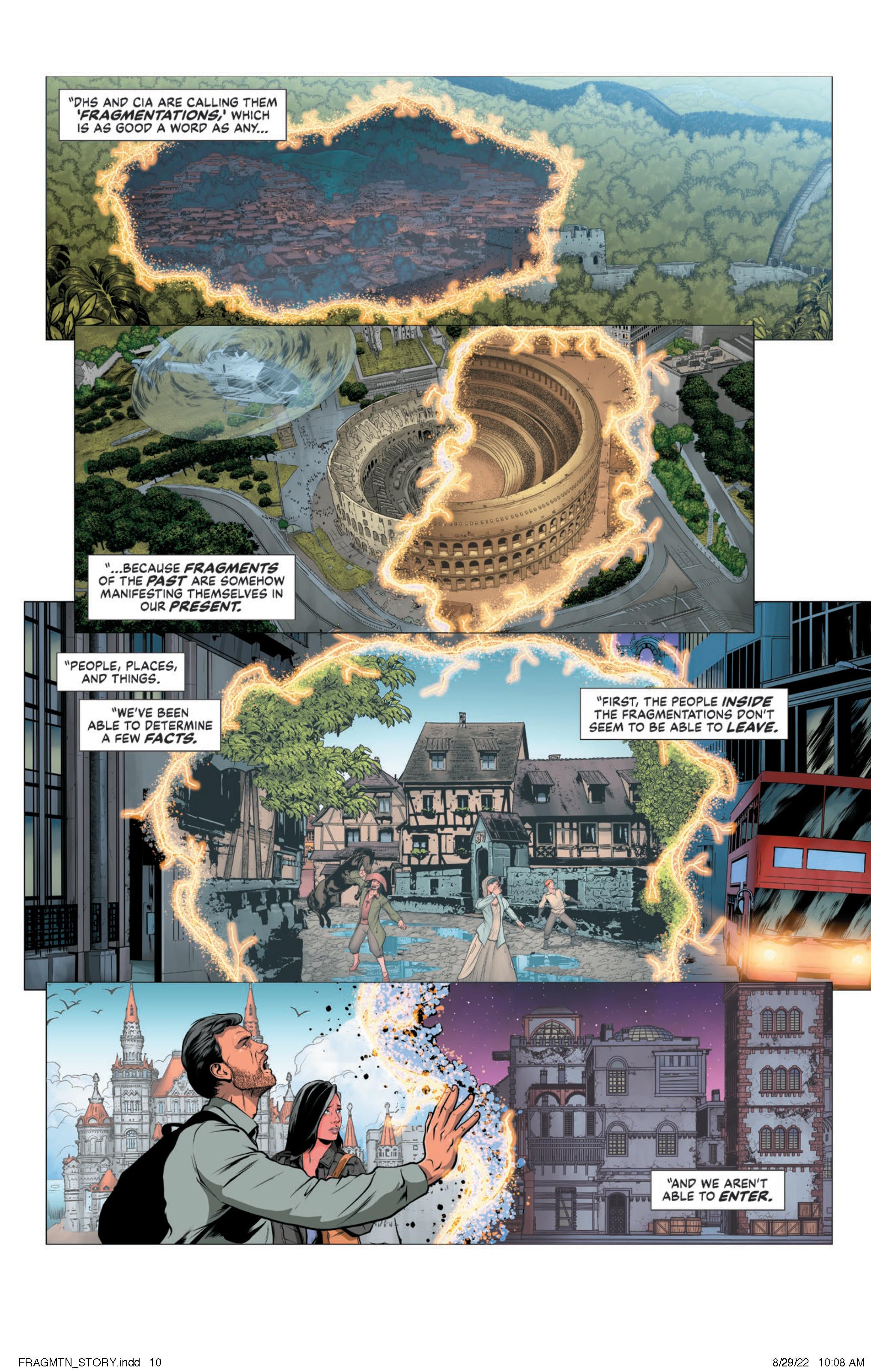 History Collides with the Present in Fragmentation Preview