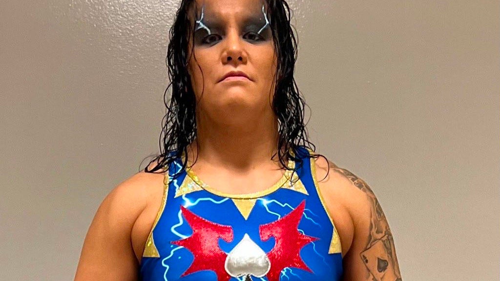 Shayna Baszler Debuts New Warhammer 40K-Inspired Ring Gear at Royal Rumble