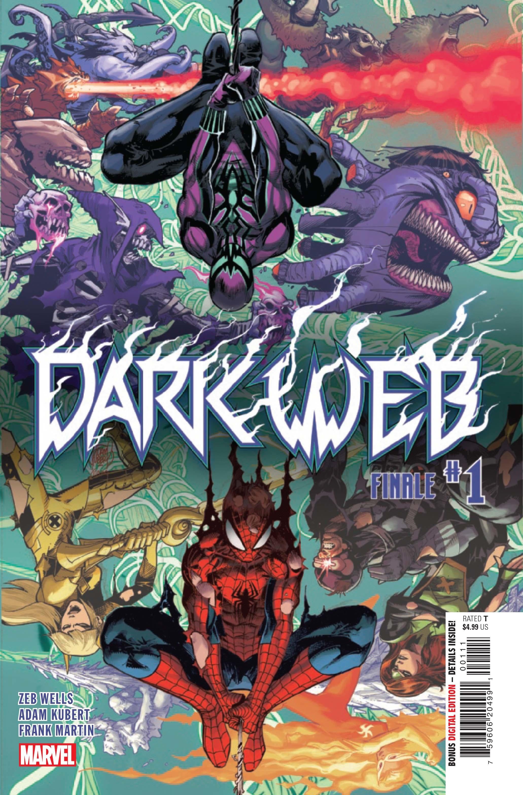 Spider-Man and X-Men Crossover Comes to an End in Dark Web Finale Preview