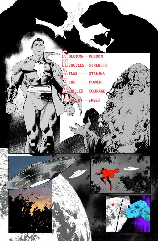 DC Reveals Stunning Shazam #1 Covers and First Look Preview (Exclusive)