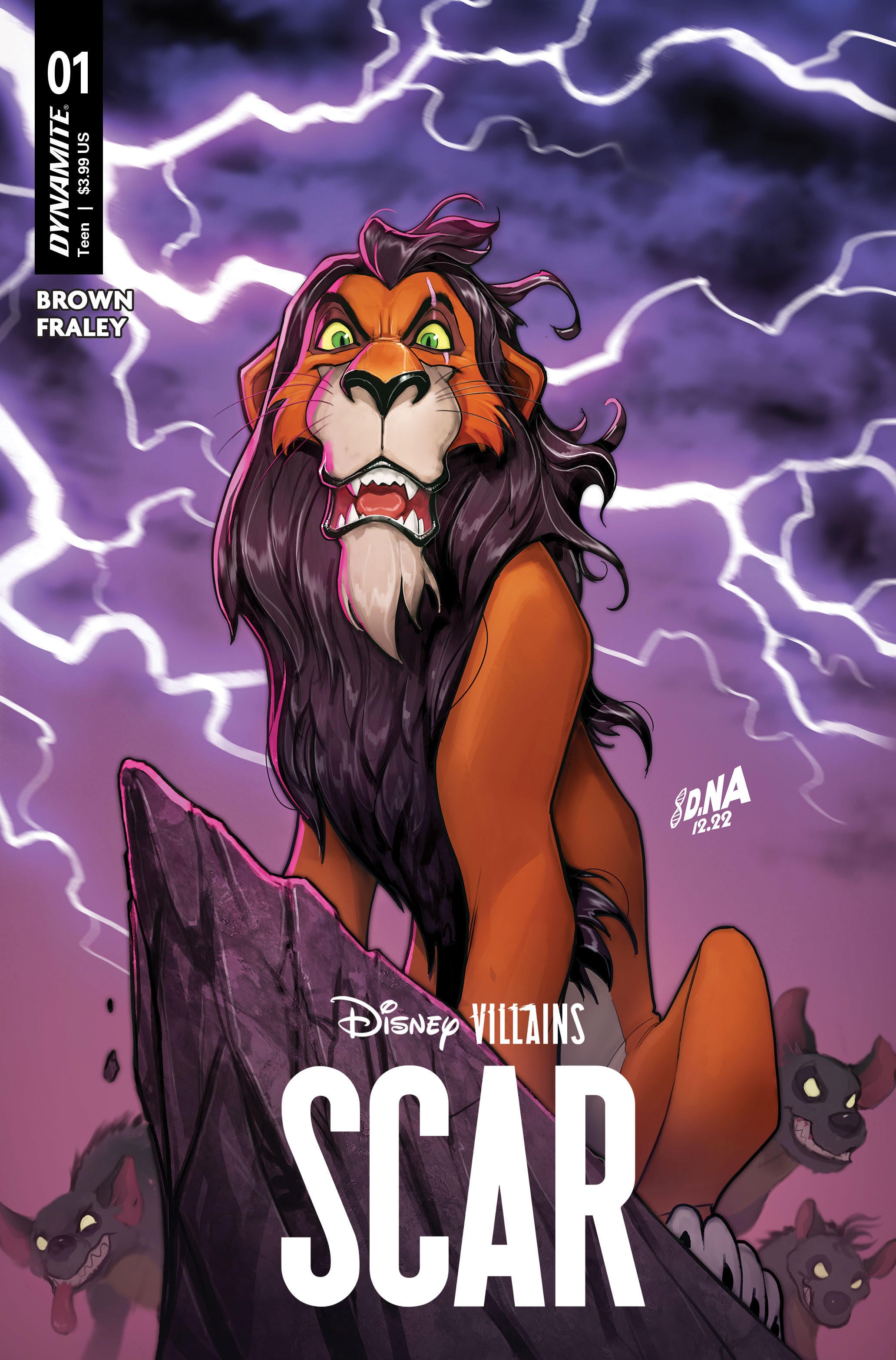 The Lion King Spinoff Starring Scar Announced by Dynamite Comics