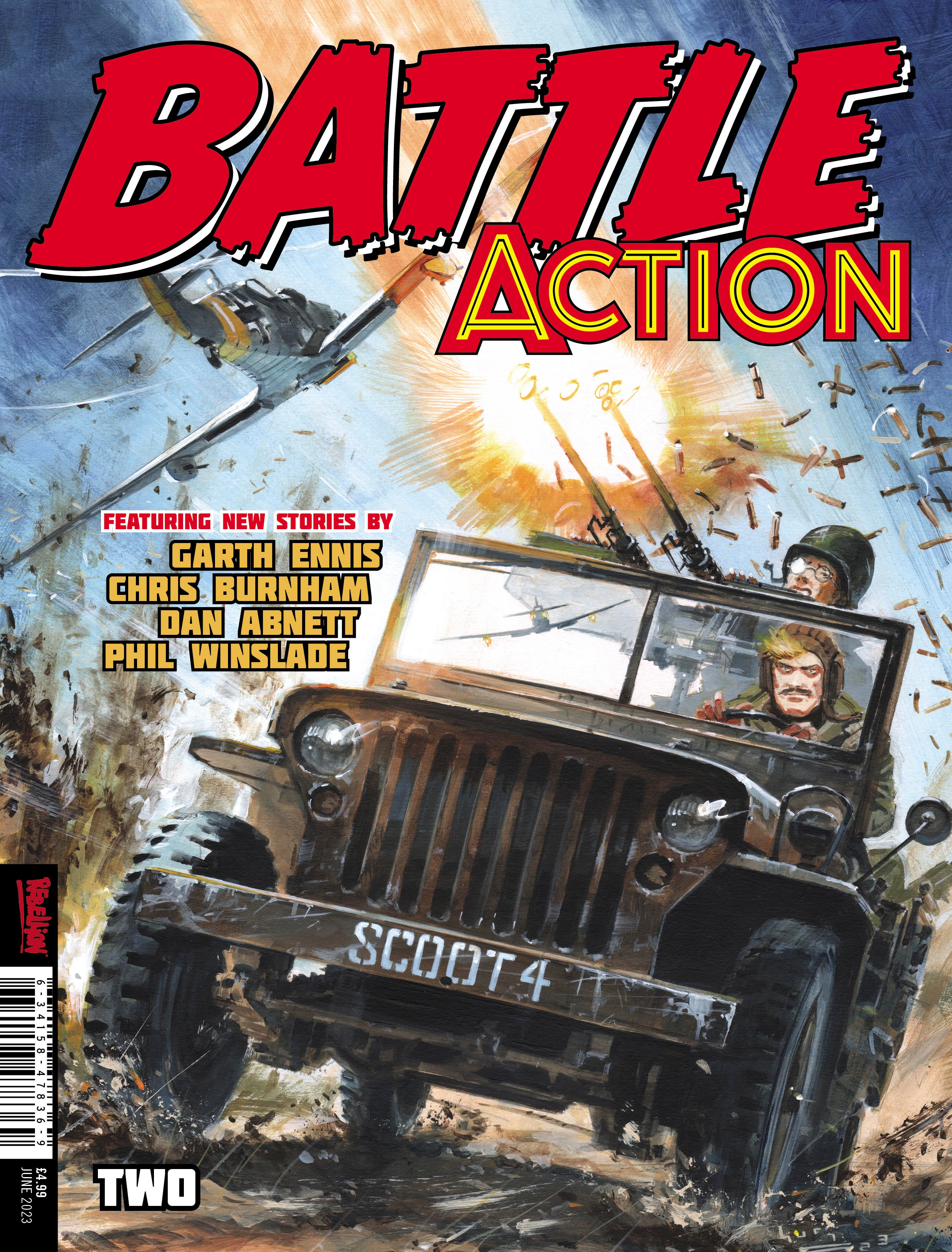 New Battle Action Series Featuring Garth Ennis and More Announced by ...