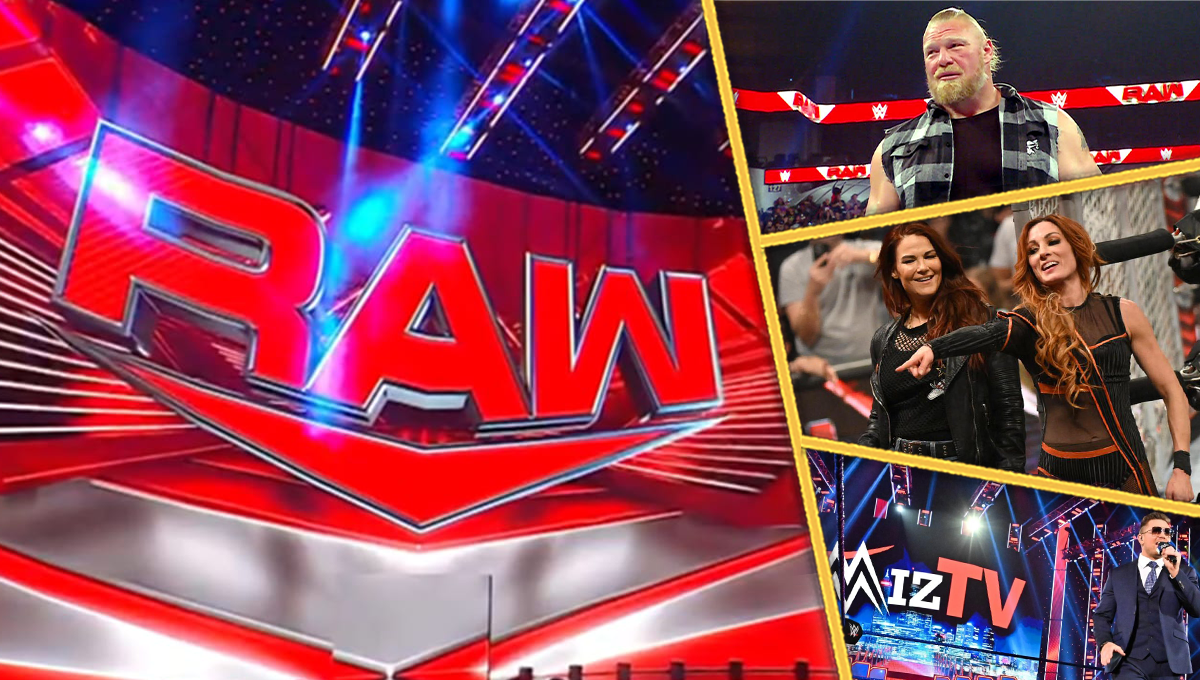 WWE Raw Preview: Brock Lesnar Responds to Omos, Hall of Famer in Title ...