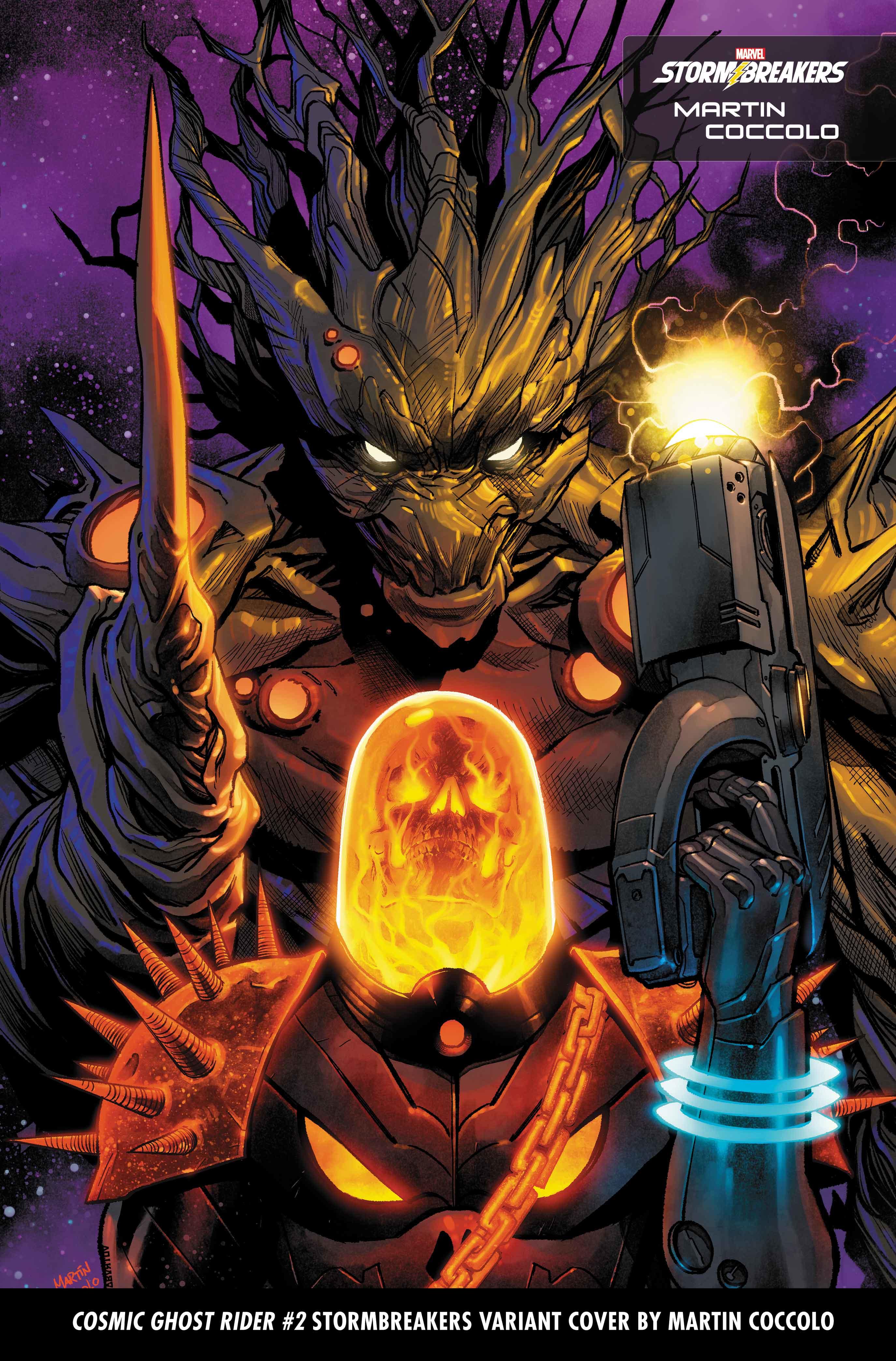 Groot Teams Up With the Marvel Universe on Stormbreakers Variant Covers
