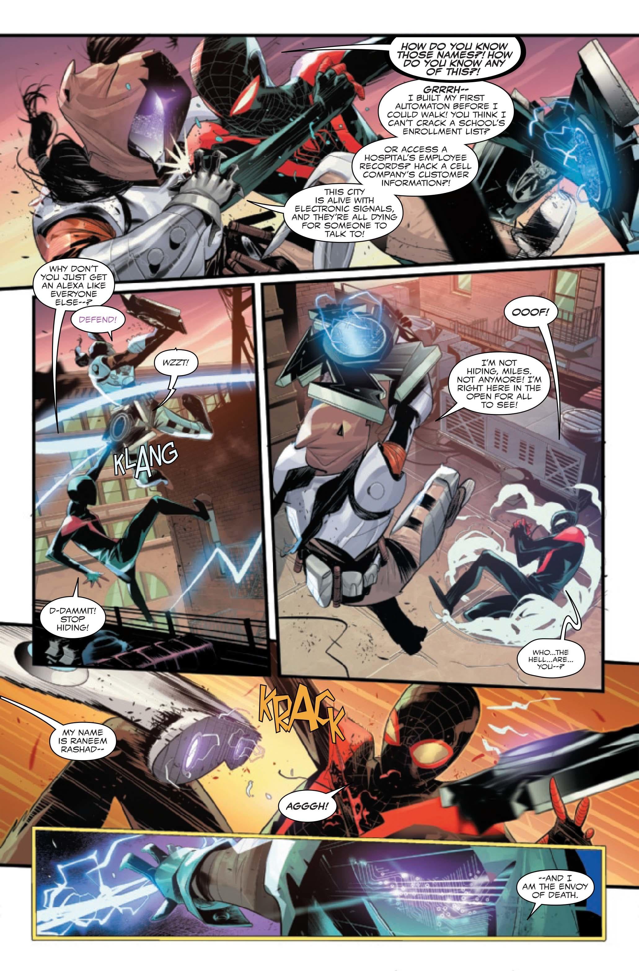 Miles Morales Fights for His Life Against a New Villain That Knows His ...
