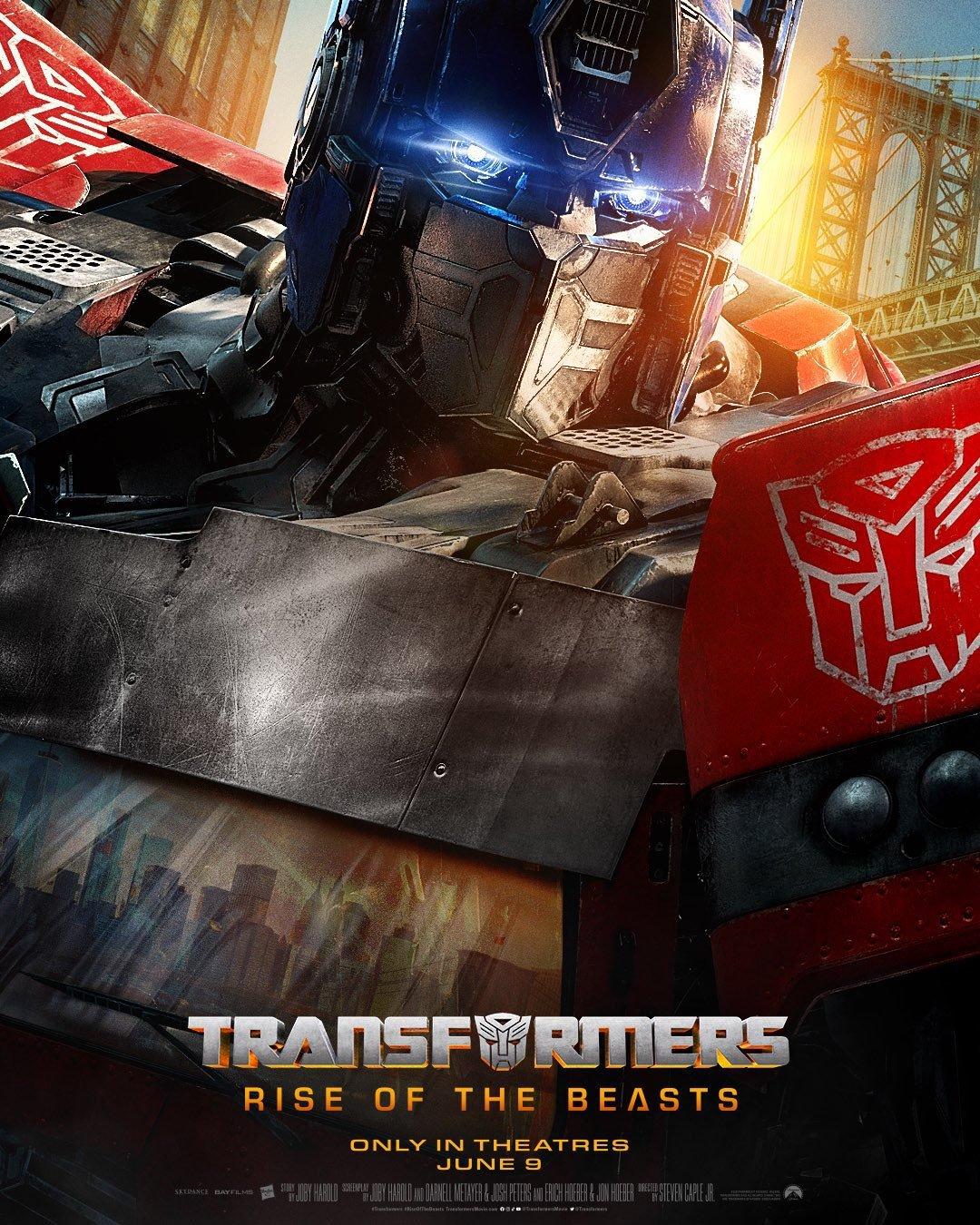 Tranformers: Rise of the Beasts Character Posters Released