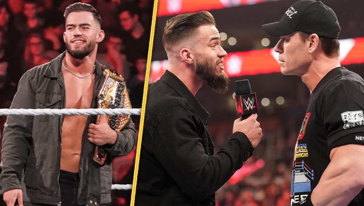 Austin Theory Responds to John Cena's Polarizing WWE Raw Promo