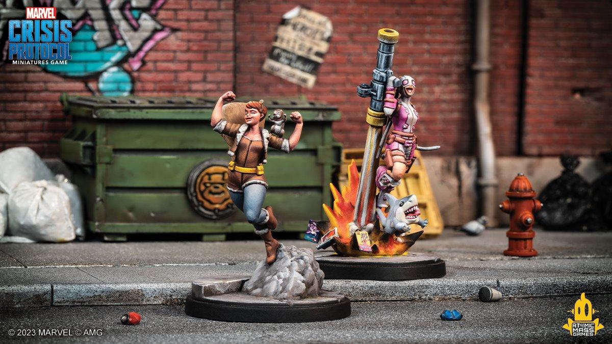 Marvel: Crisis Protocol Officially Reveals Squirrel Girl and Gwenpool