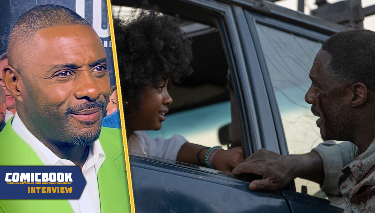 Idris Elba Praises Percy Jackson's Leah Jeffries (Exclusive)