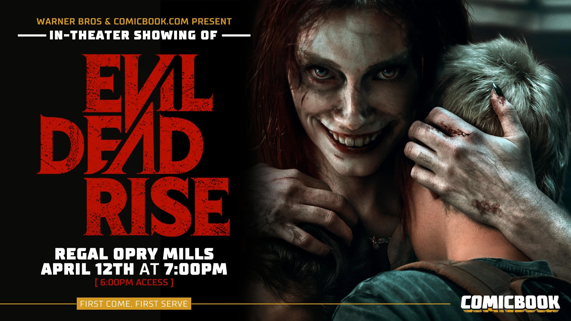 Evil Dead Rise: How to Attend ComicBook.com's Free Early Screening in ...