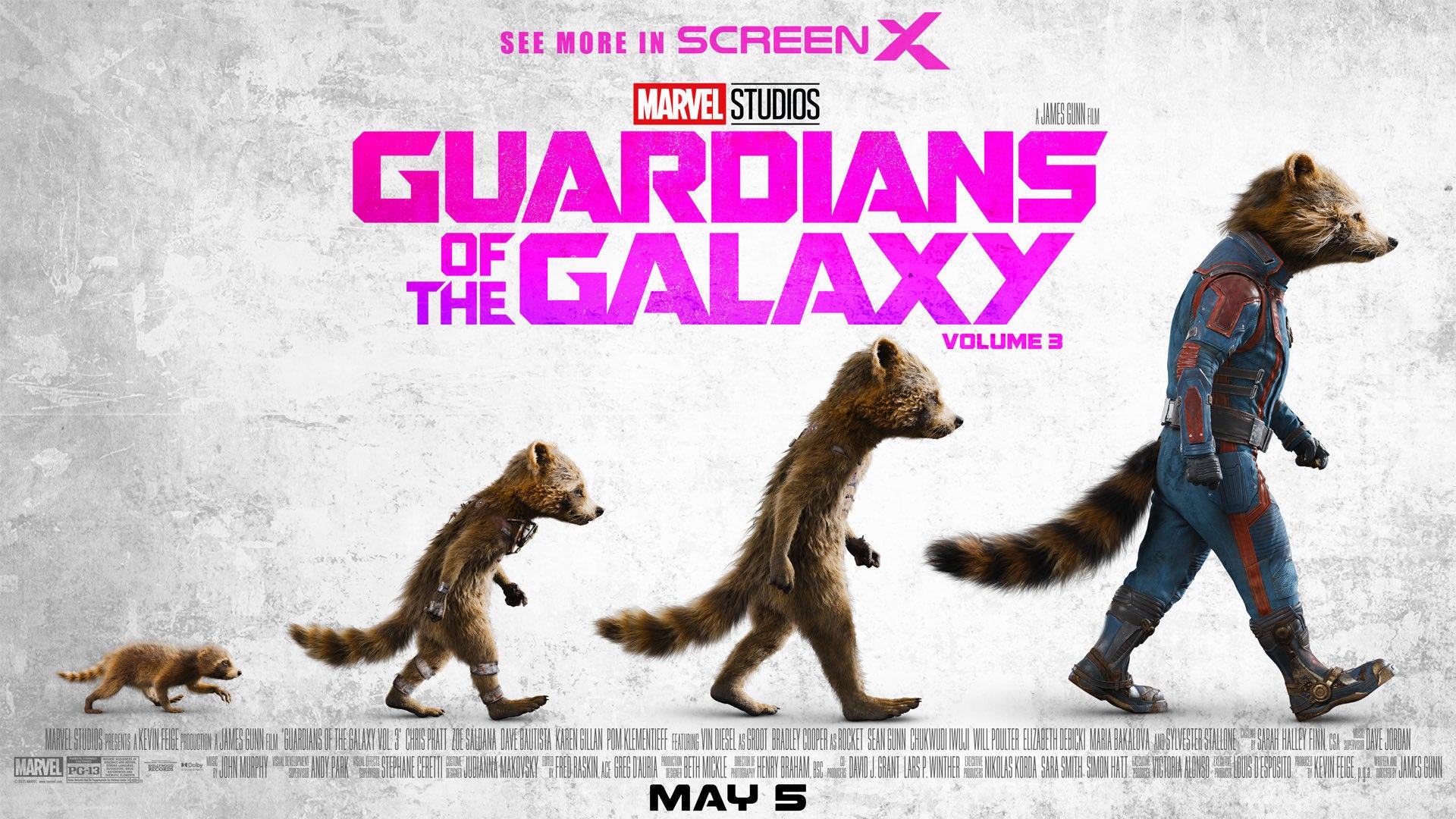 Guardians of the Galaxy Vol. 3 Reveals Multiple New Posters