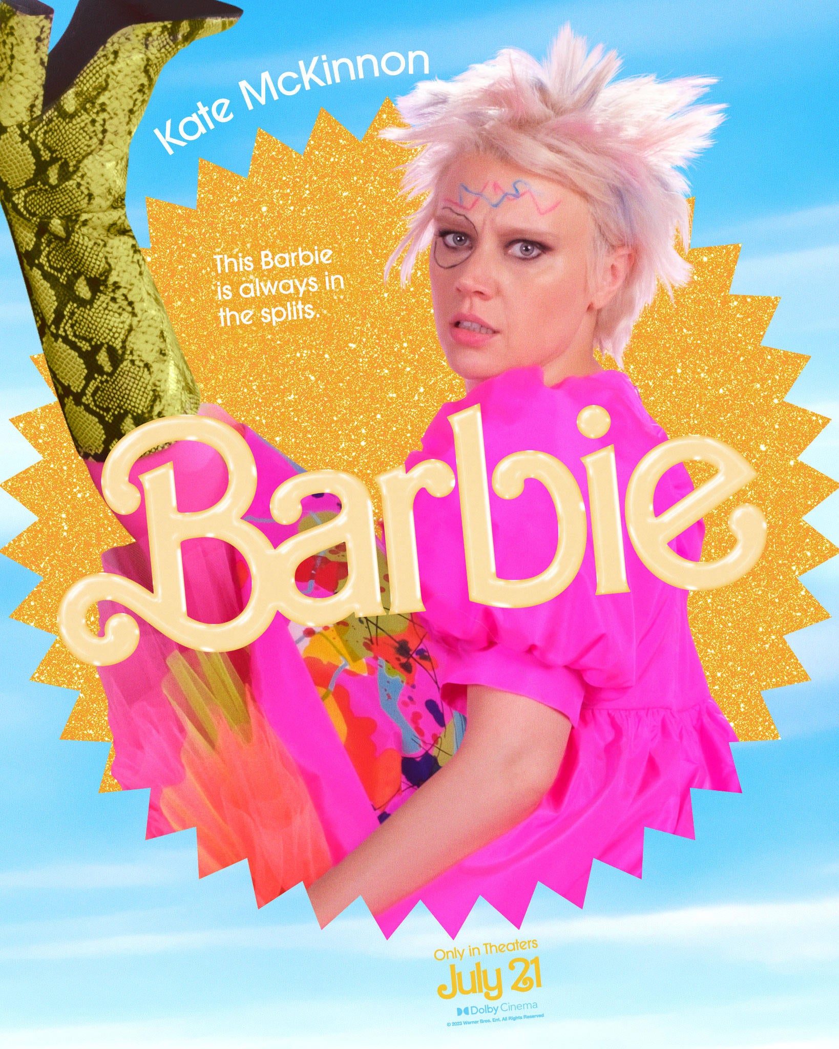 Barbie Movie Posters Reveal the Main Characters